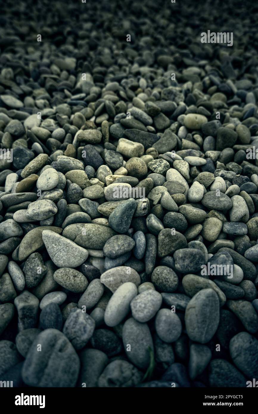 Round zen stones Stock Photo - Alamy