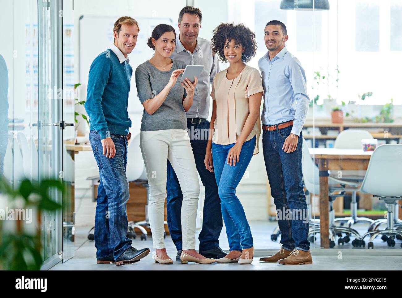 Diverse professional coworkers hi-res stock photography and images - Alamy