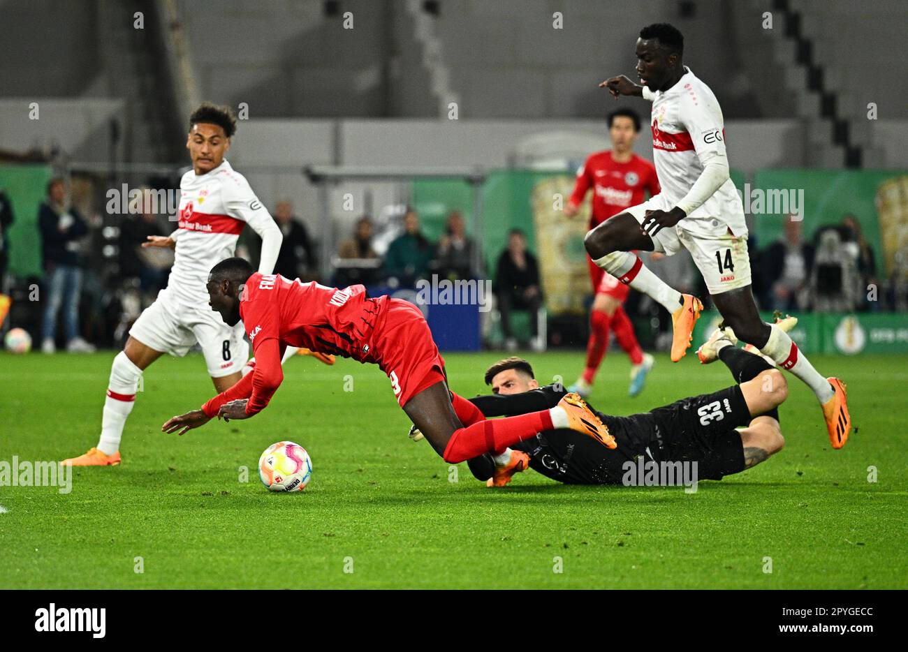 Stuttgart, Germany. 03rd May, 2023. Soccer: DFB Cup, VfB Stuttgart ...