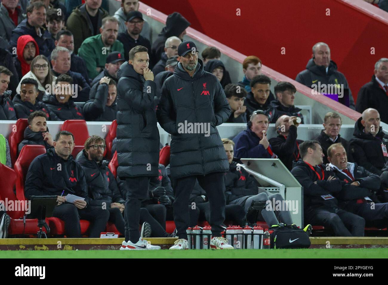 Jürgen Klopp manager of Liverpool during the Premier League match ...
