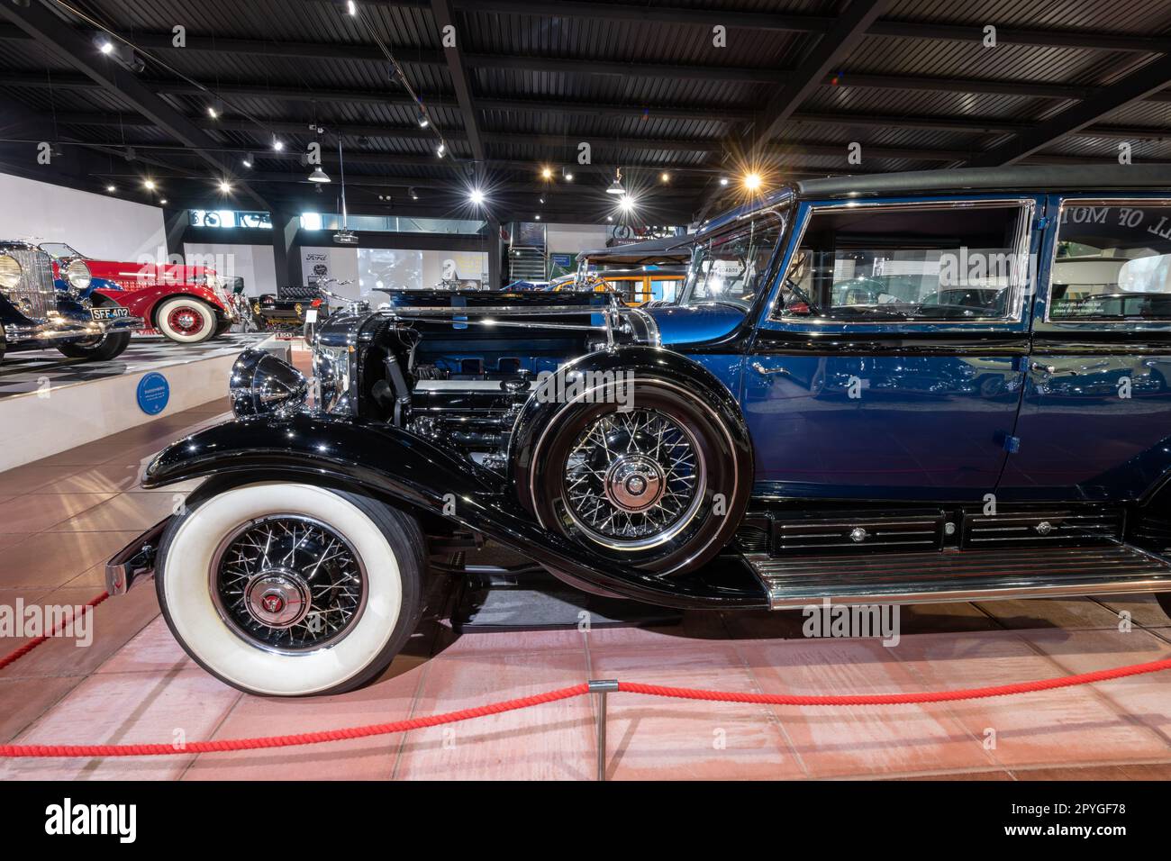 Sparkford.Somerset.United Kingdom.March 26th 2023.A Cadillac Model 452A ...