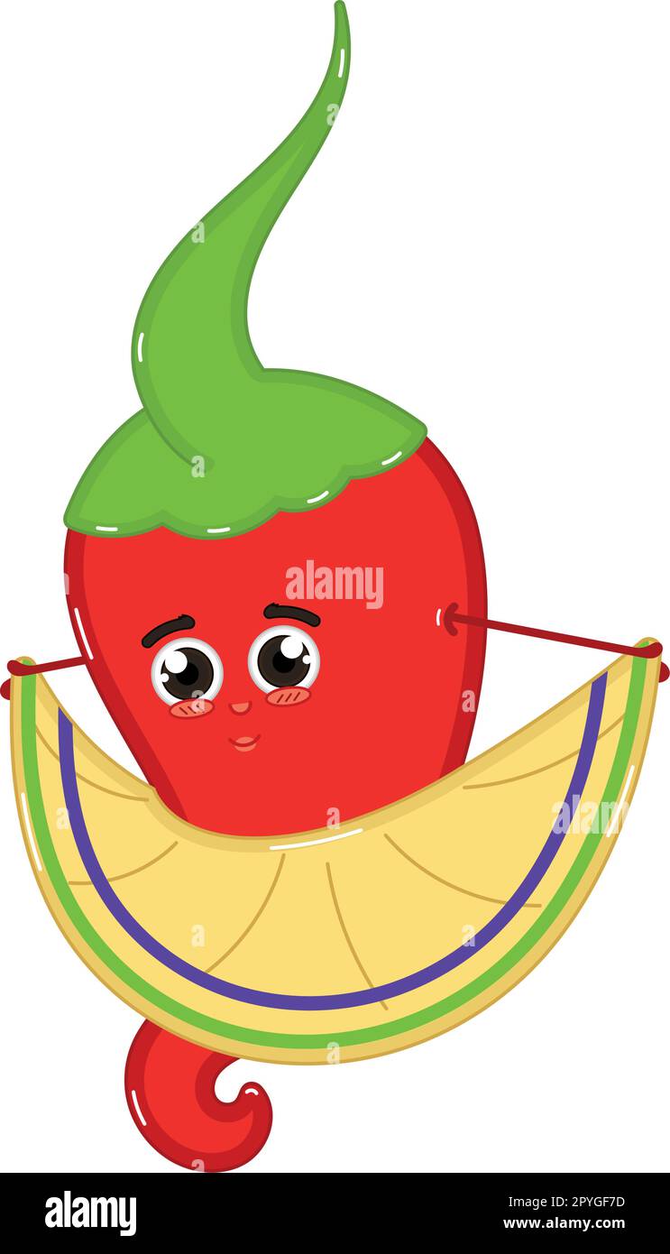 Kawaii chili pepper hi-res stock photography and images - Alamy