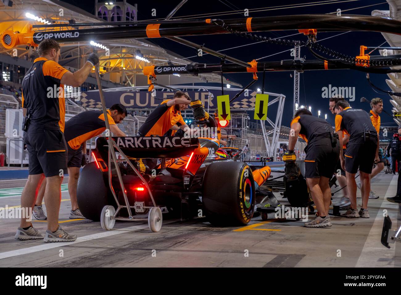 MANAMA, BAHRAIN, Sakhir circuit, 3. March 2023: #81, Oscar PIASTRI, AUS ...