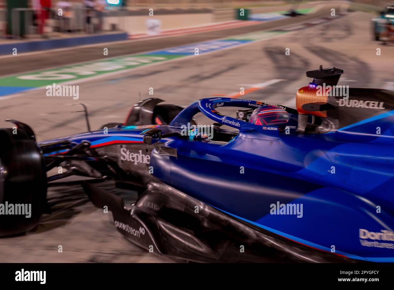 MANAMA, BAHRAIN, Sakhir circuit, 3. March 2023: #23, Alexander Albon ...