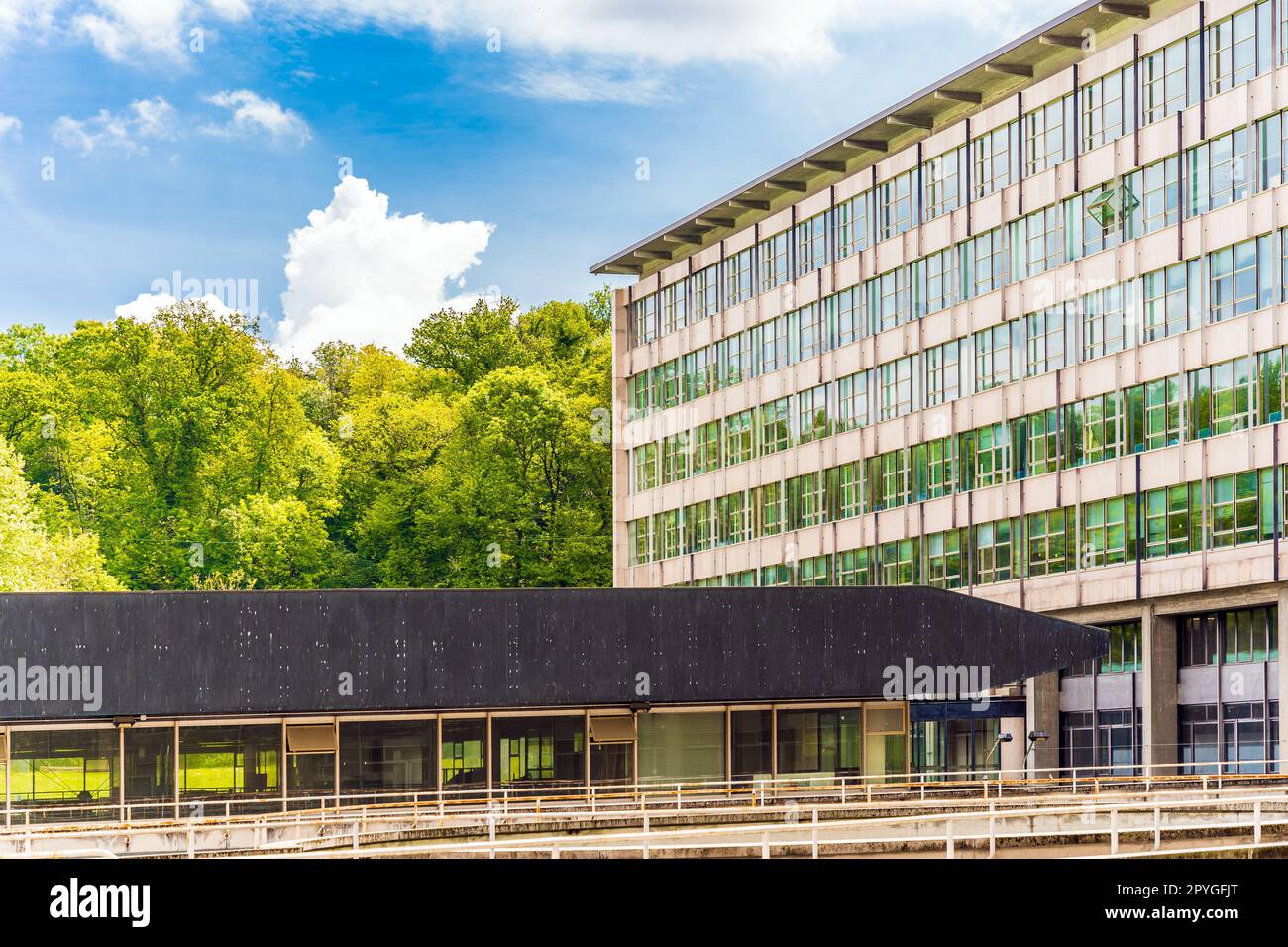 Palazzo Uffici Olivetti, office building built in 1960s in ...