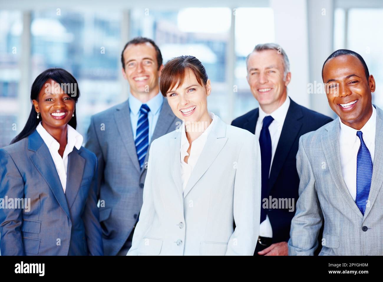 Smiling Business People