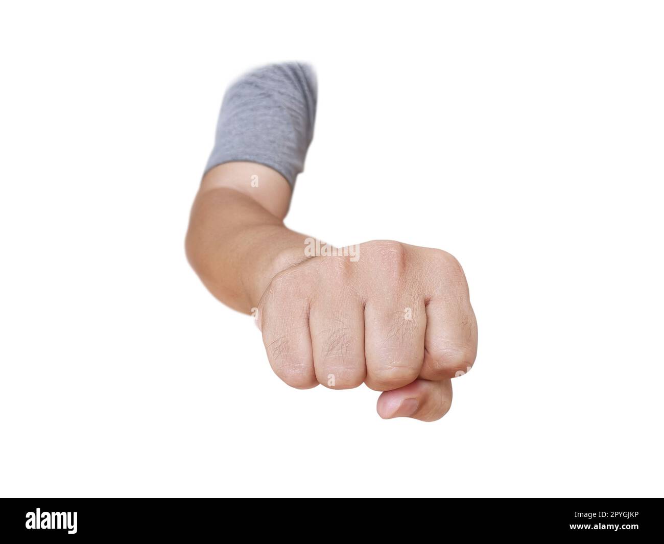 A Man hand, isolated on white background Stock Photo - Alamy