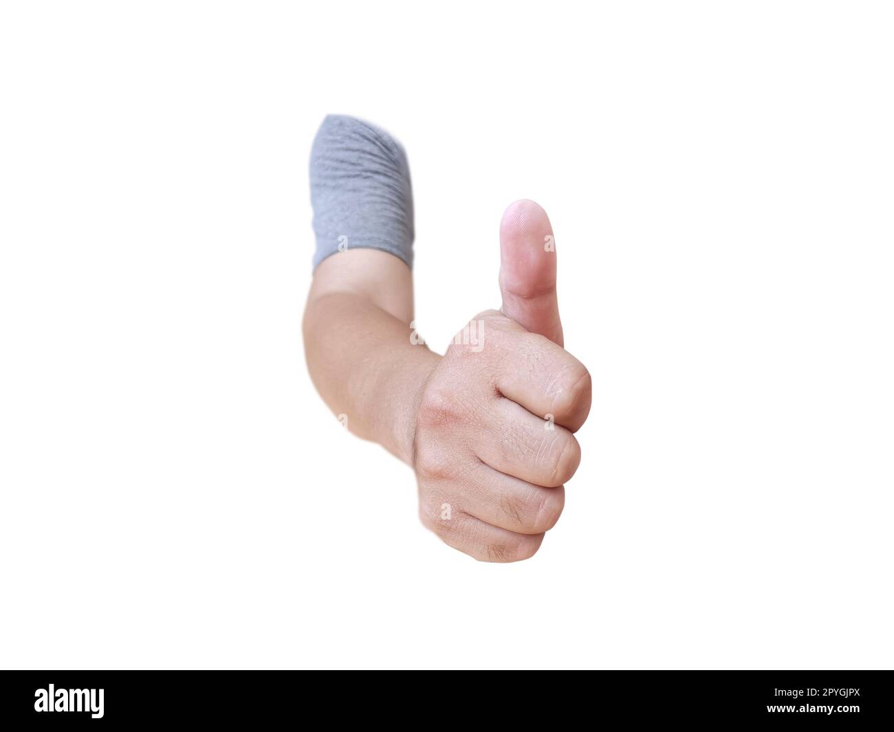 A Man hand, isolated on white background Stock Photo - Alamy