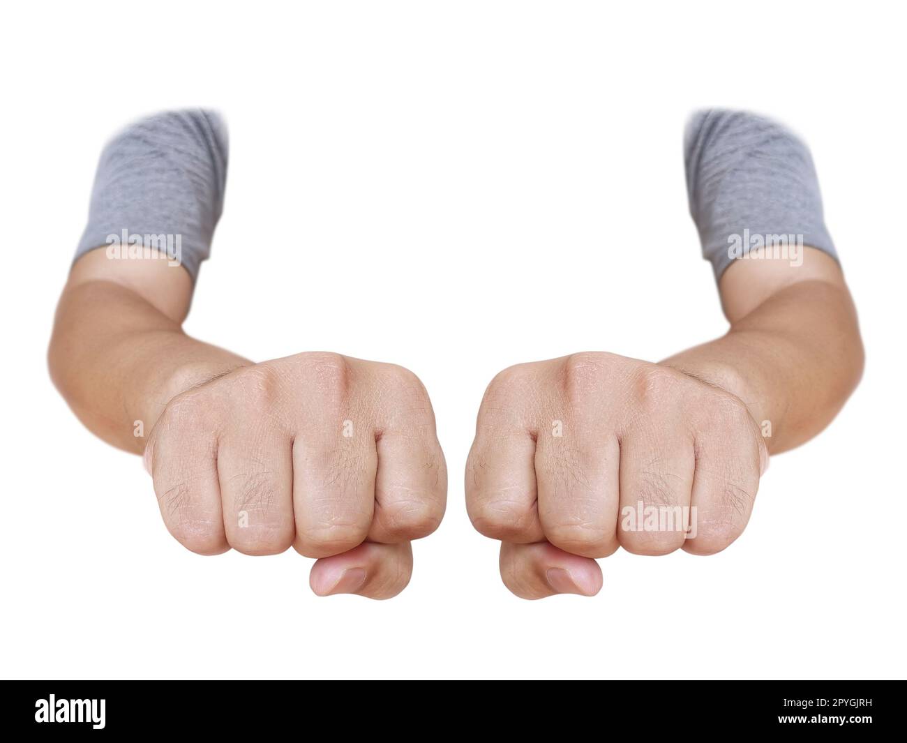 A Man hand, isolated on white background Stock Photo - Alamy