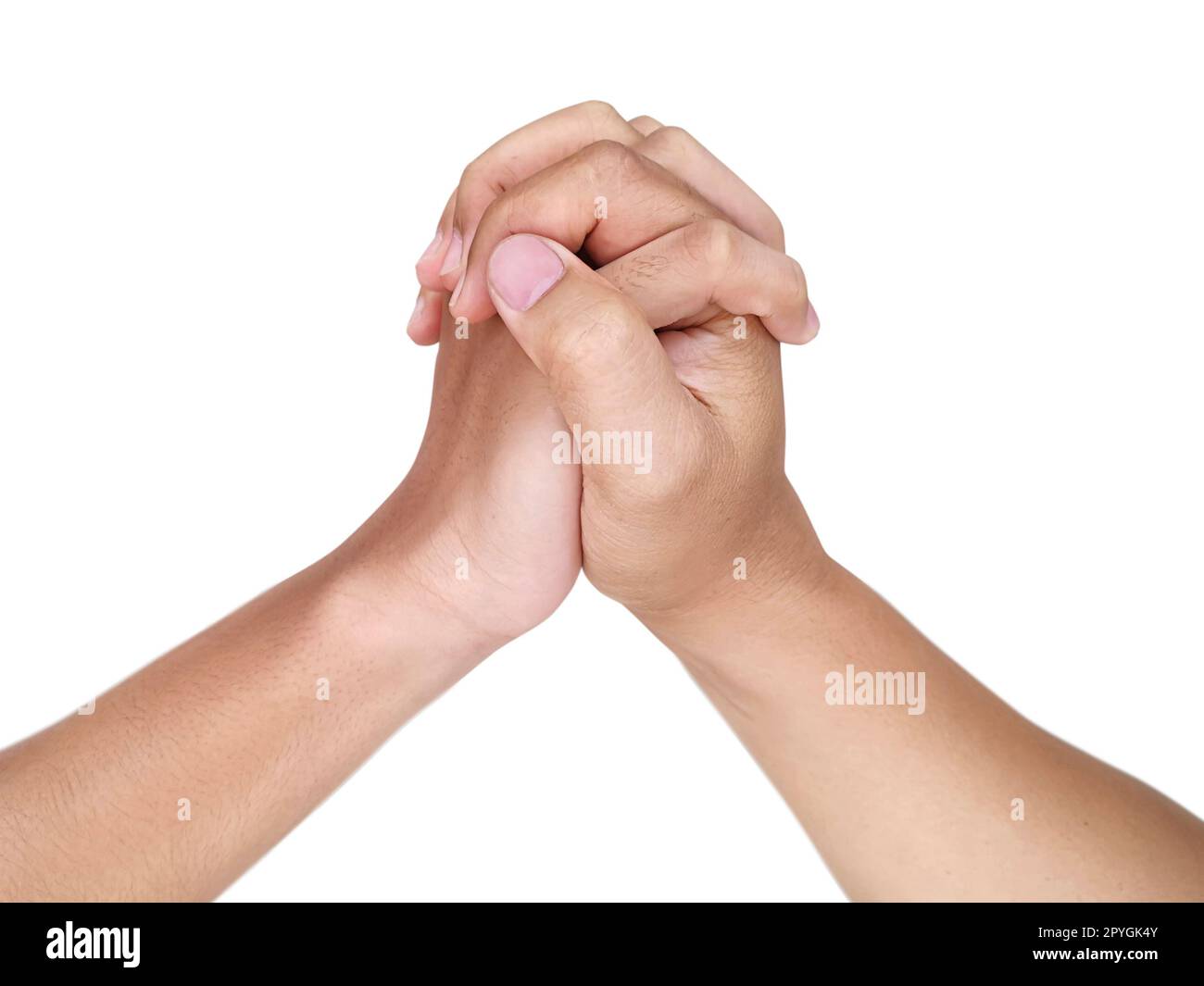 Man hand isolated on white background Stock Photo - Alamy