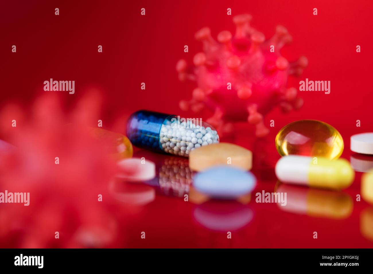 Virus Pandemic Background, medical health Stock Photo - Alamy