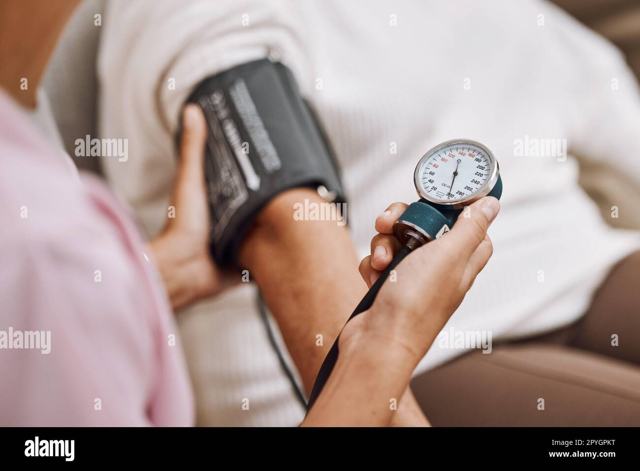 Heart test arm hi-res stock photography and images - Alamy