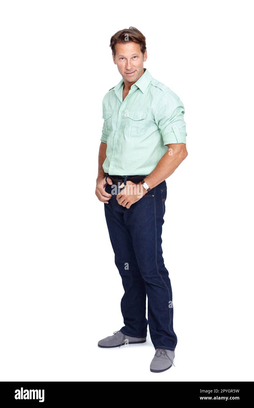 Vertical standing full length hi-res stock photography and images - Alamy