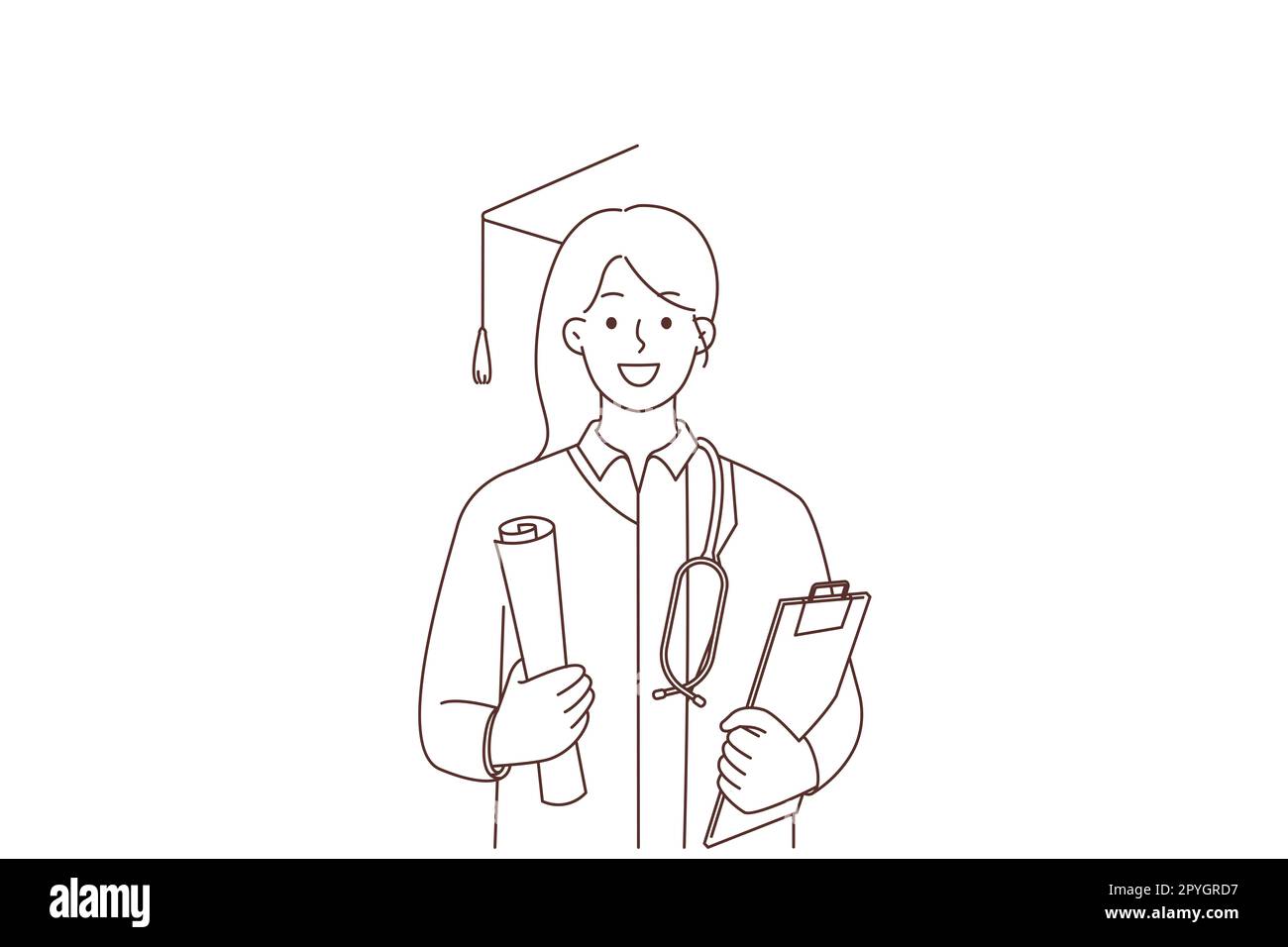 School Nurse Drawing