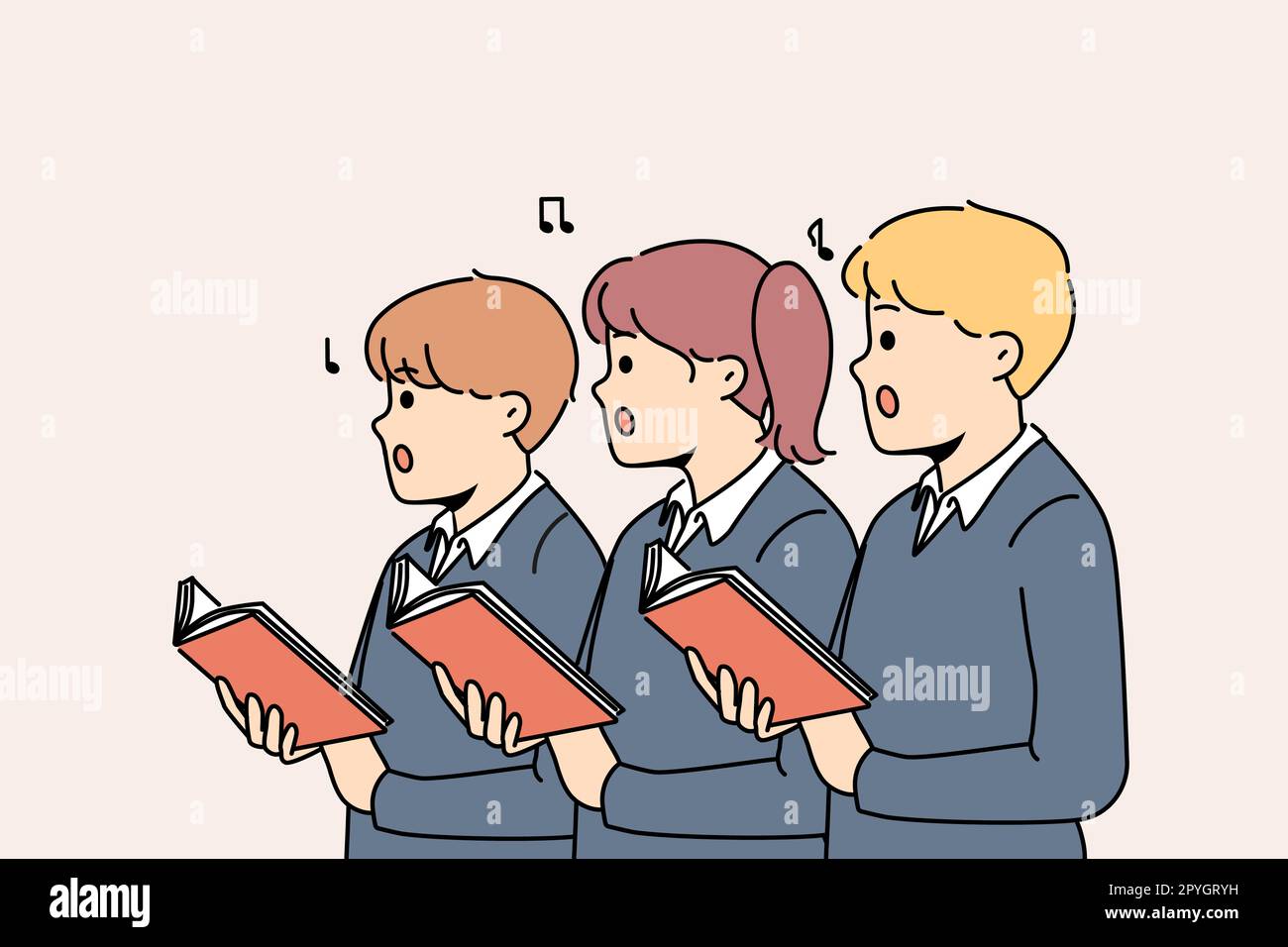 School Choir Clipart