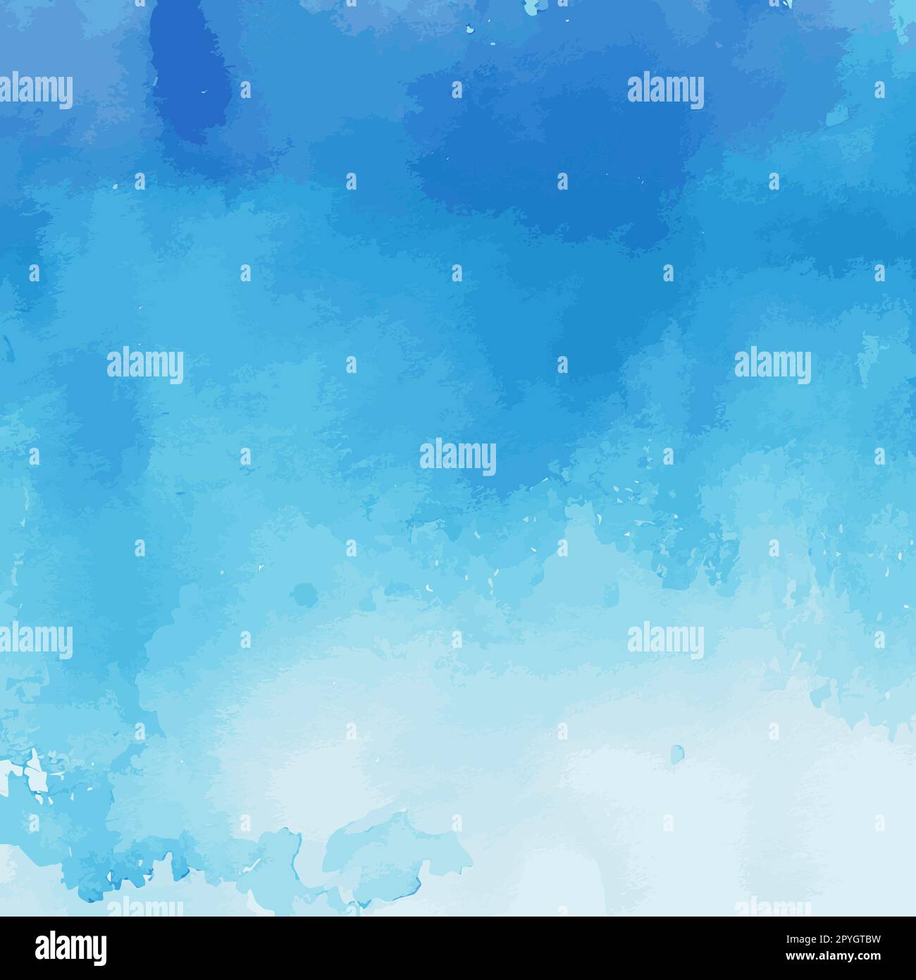 Realistic blue watercolor texture colorful background - Vector Stock ...
