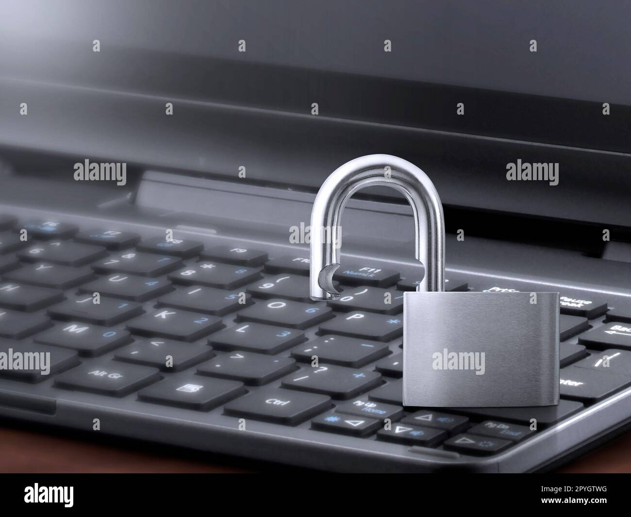 Laptop virus safe security hi-res stock photography and images - Alamy