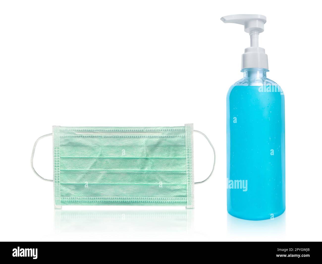 Hygienic face mask and Alcohol gel Sanitizer hand gel cleaners for anti ...