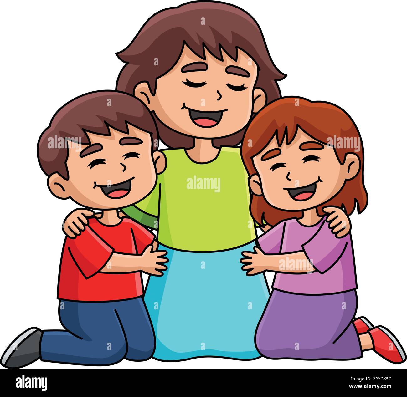 Mothers Day Mother Hugging Children Clipart Stock Vector Image & Art ... Mothers Day Mother Hugging Children Clipart Stock Vector Image & Art ...