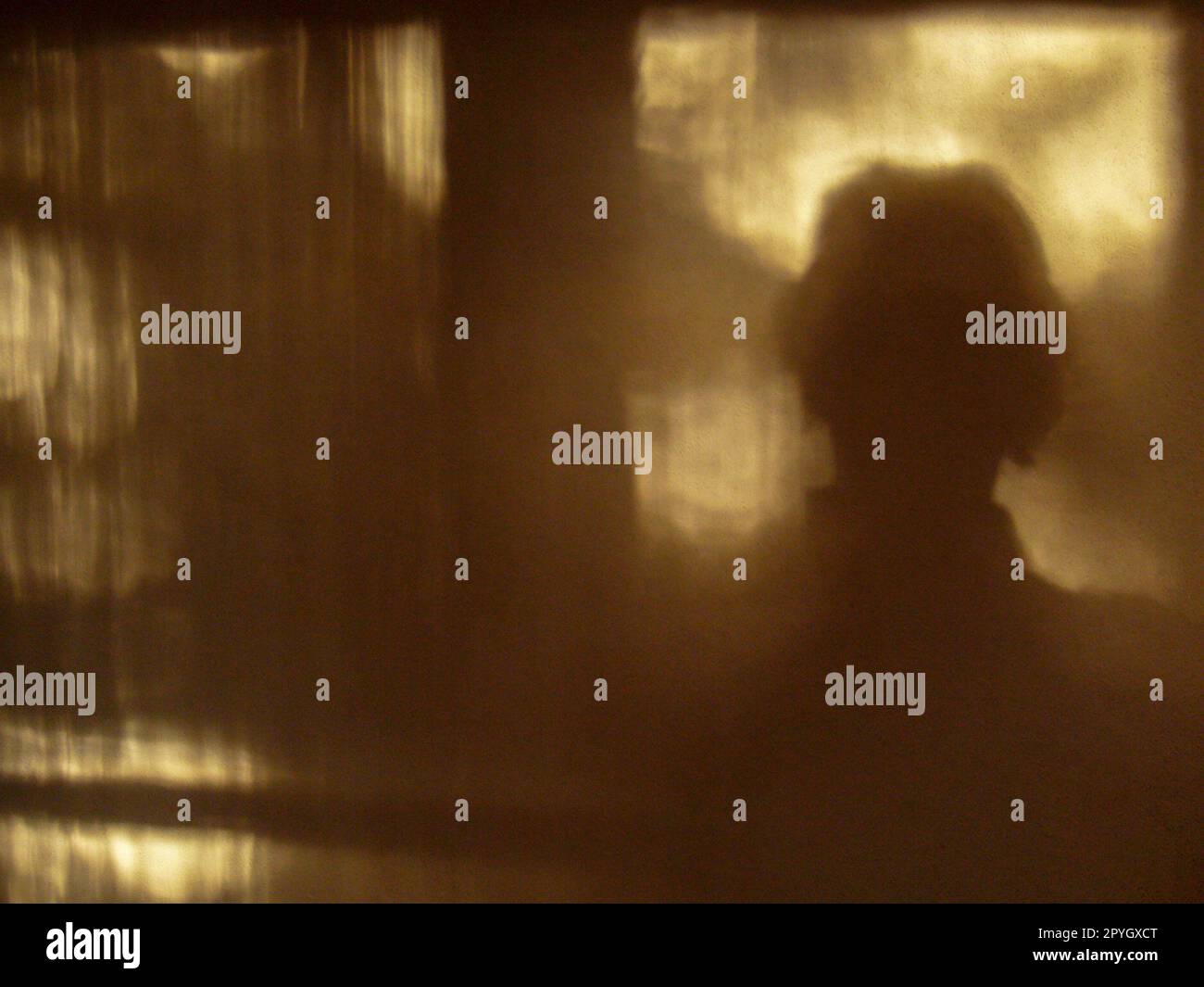 Reflection of a person Stock Photo - Alamy