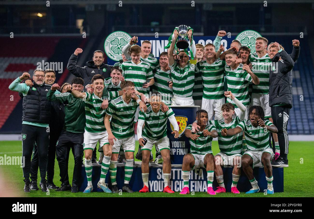 3rd May 2023; Hampden Park, Glasgow, Scotland: Scottish FA Youth Cup ...