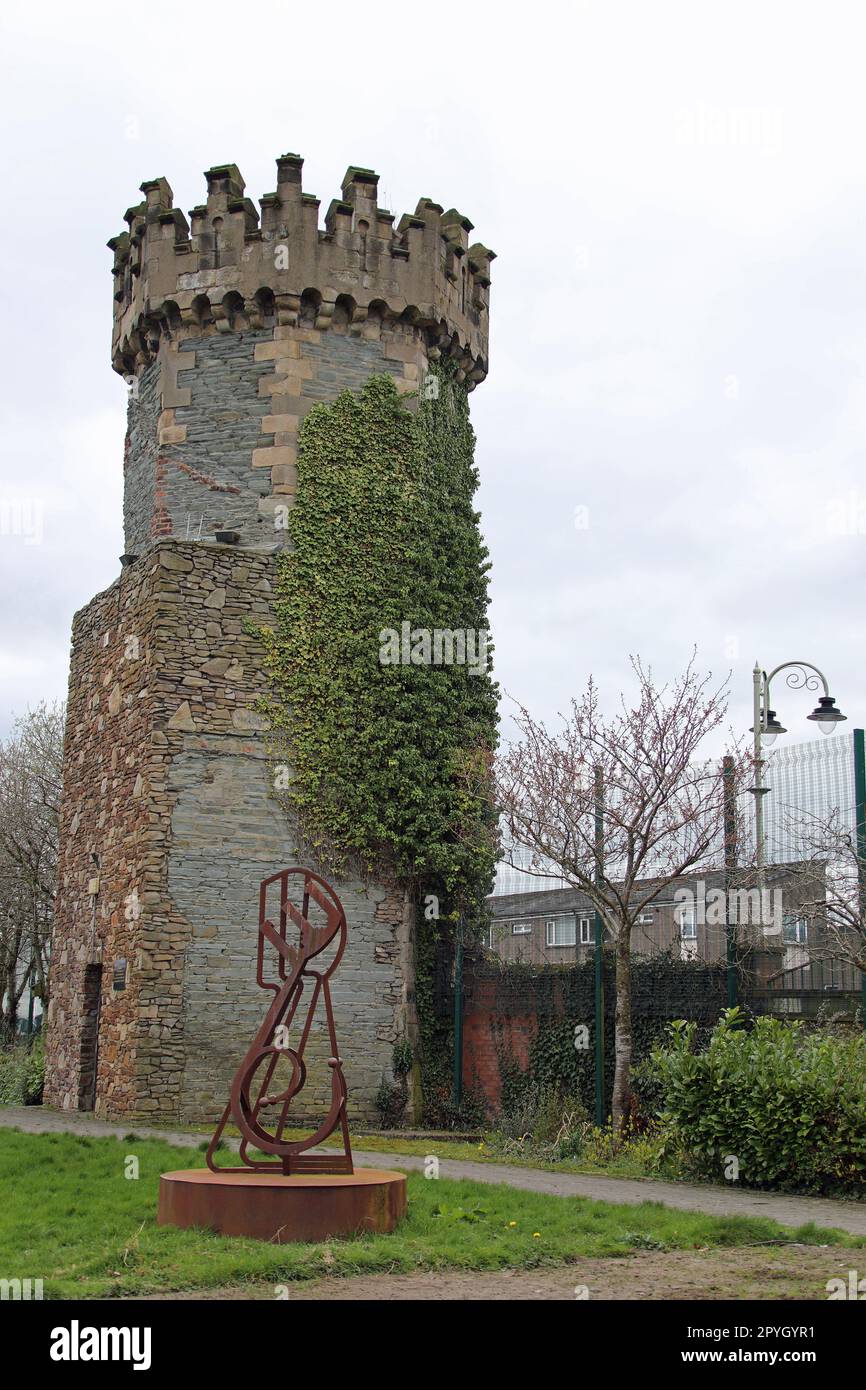 The Heritage Tower in Londonderry Stock Photo - Alamy