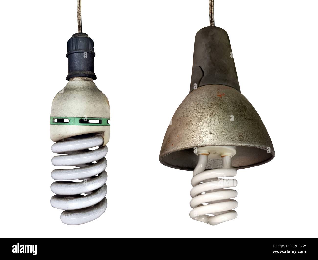 Old burned light bulb Cut Out Stock Images & Pictures - Alamy