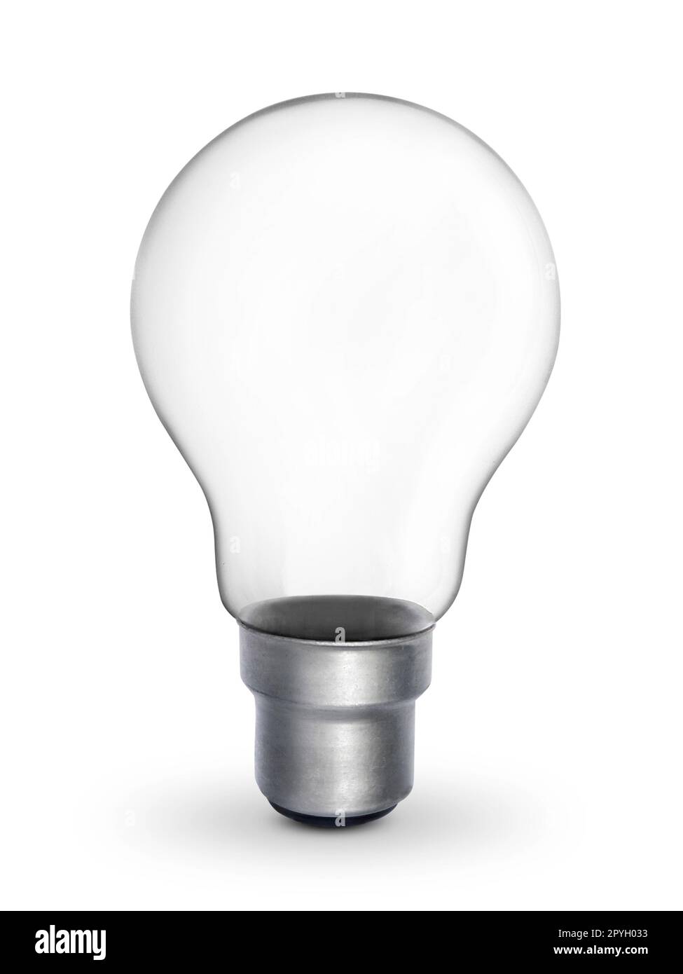 Incandescent light bulb photo Cut Out Stock Images & Pictures - Alamy