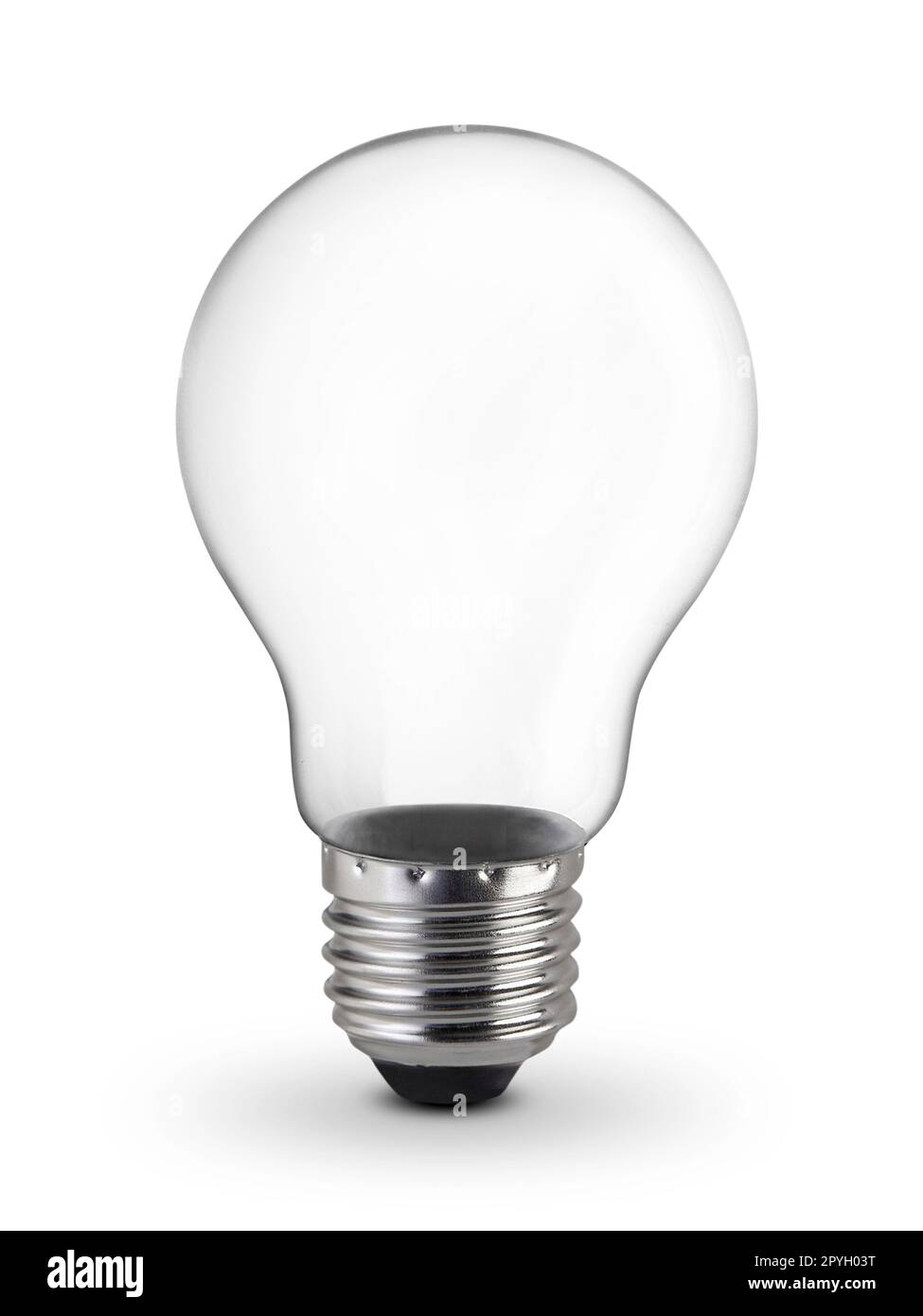 Light bulb, isolated, Realistic photo image Stock Photo - Alamy