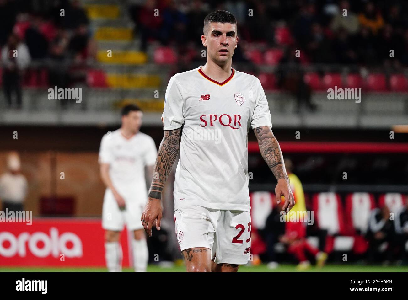 Monza, Italy - 03/05/2023, Gianluca Mancini (AS Roma) during the ...