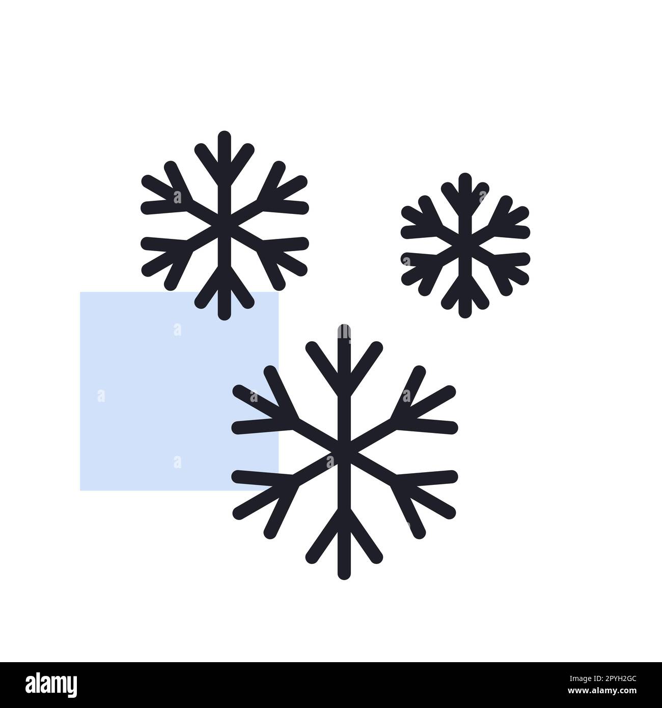 Snowflake Logo White