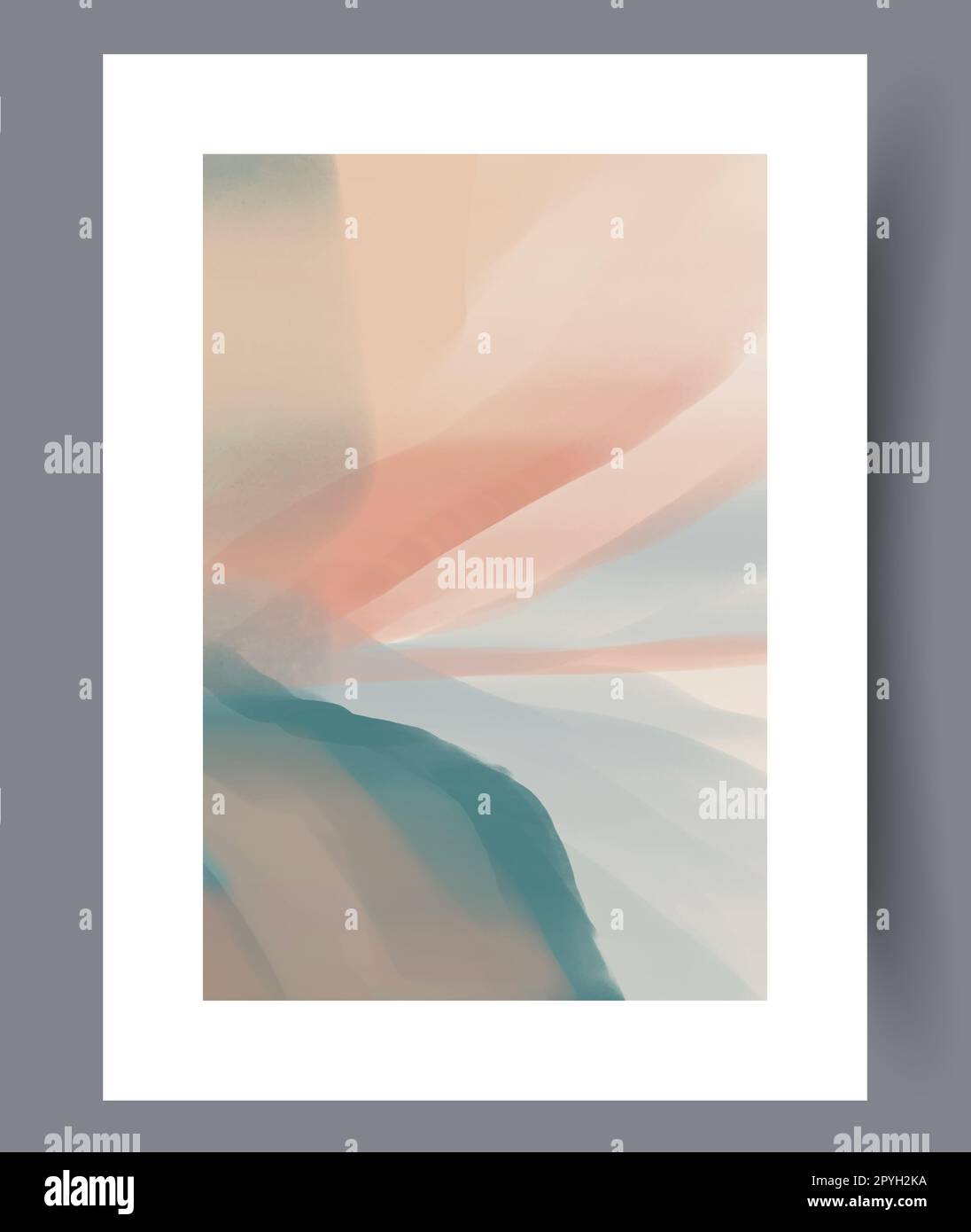 Abstract minimalism pictorial chaos wall art print. Wall artwork for ...