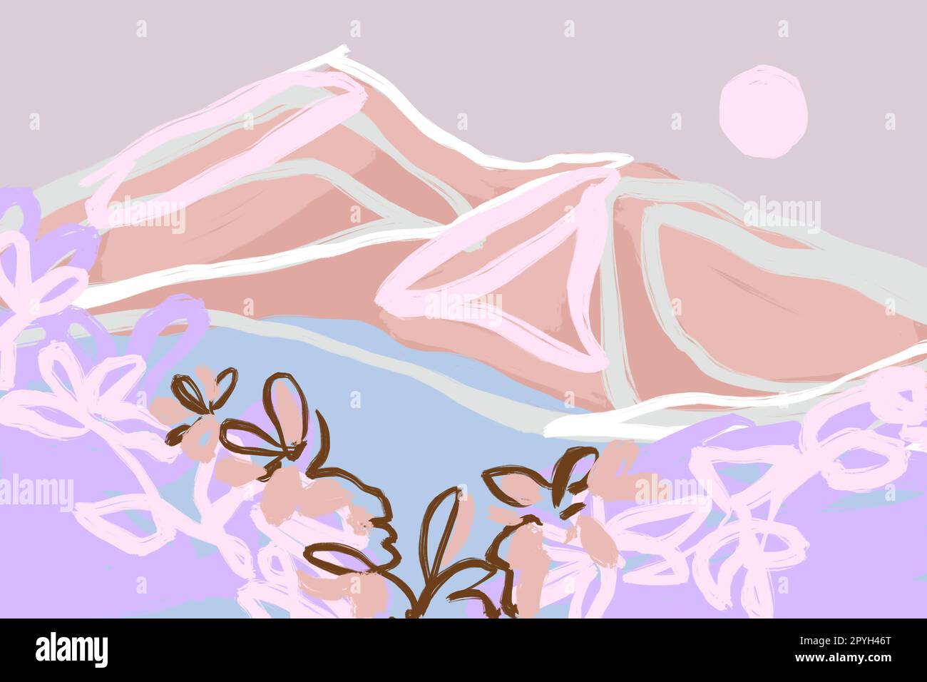 Abstract printable art wallpaper hi-res stock photography and images ...
