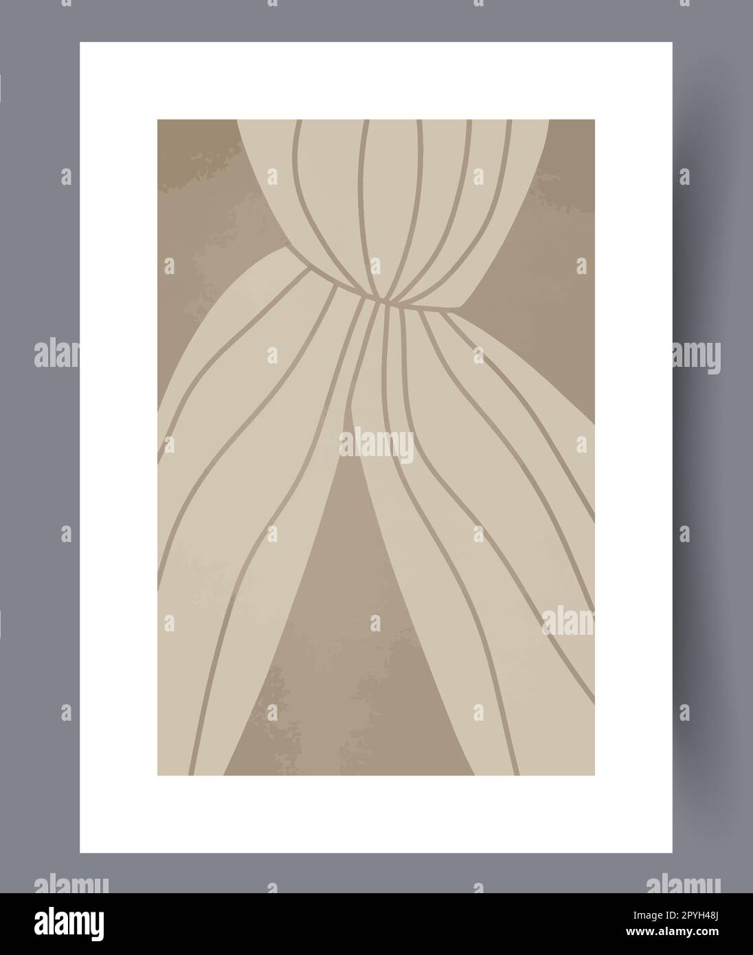 Abstract lines conceptualism wall art print Stock Photo - Alamy