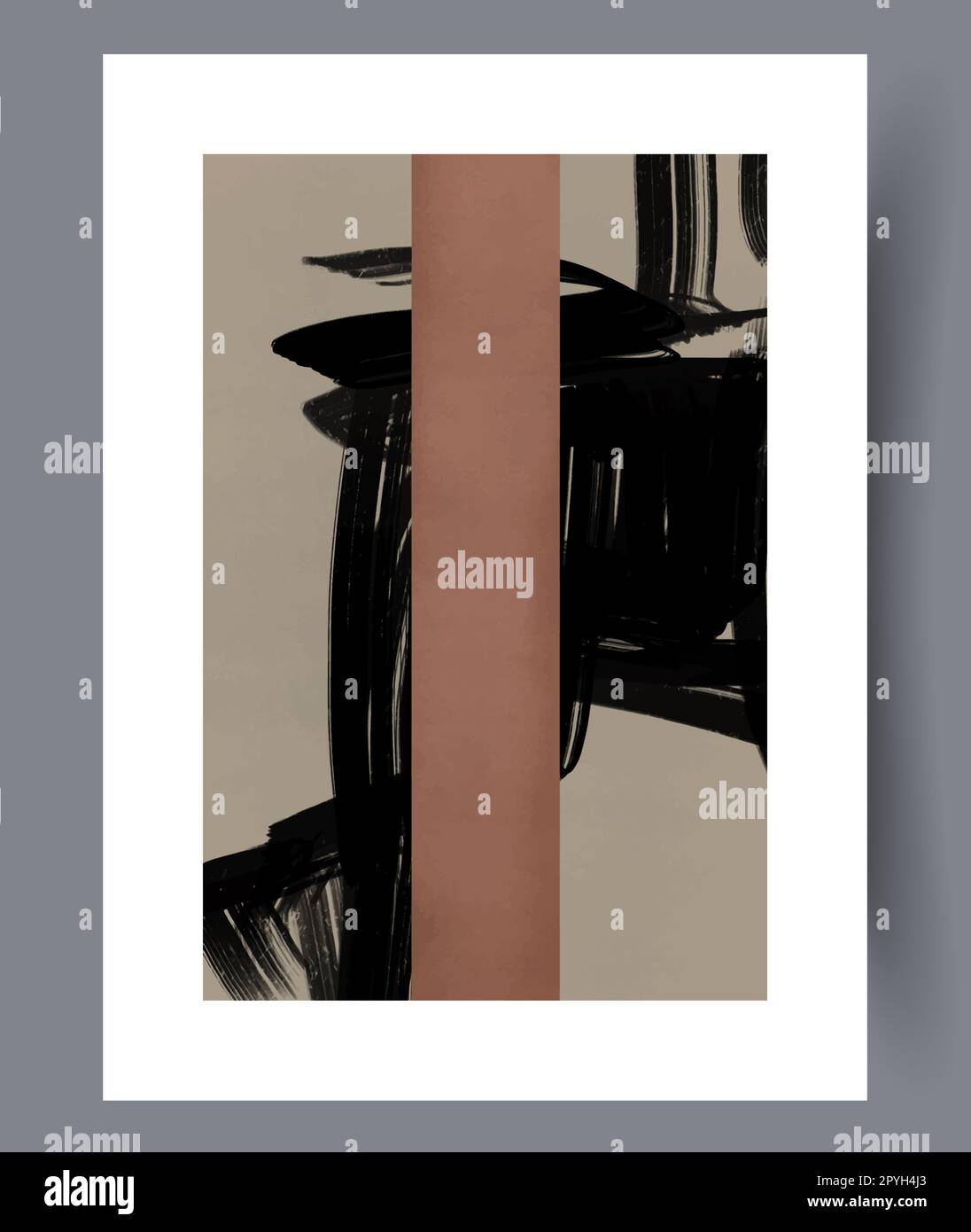 Abstract minimalism artistic experiment wall art print. Printable ...