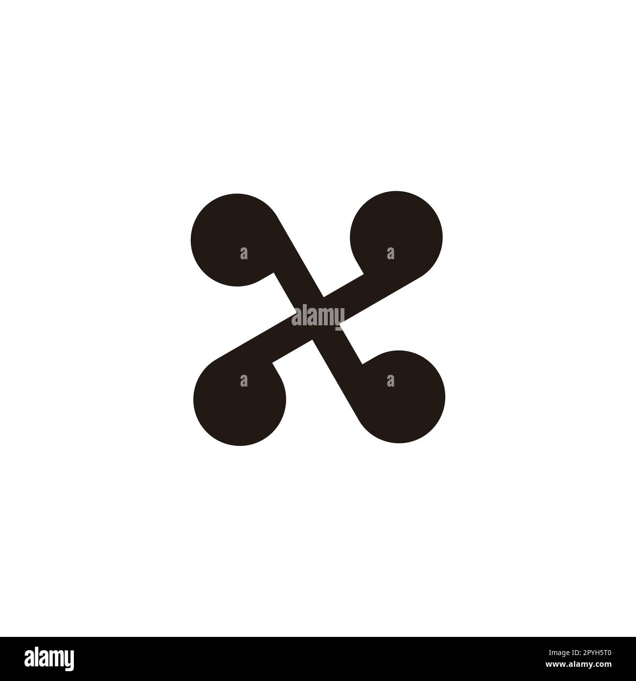 Dot circle x Stock Vector Images - Alamy