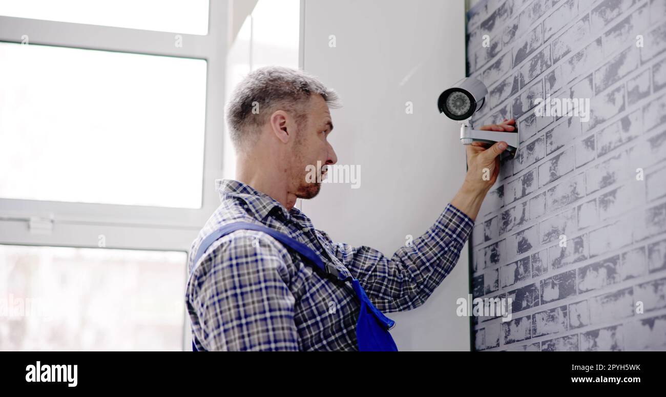 Install camera hi-res stock photography and images - Alamy