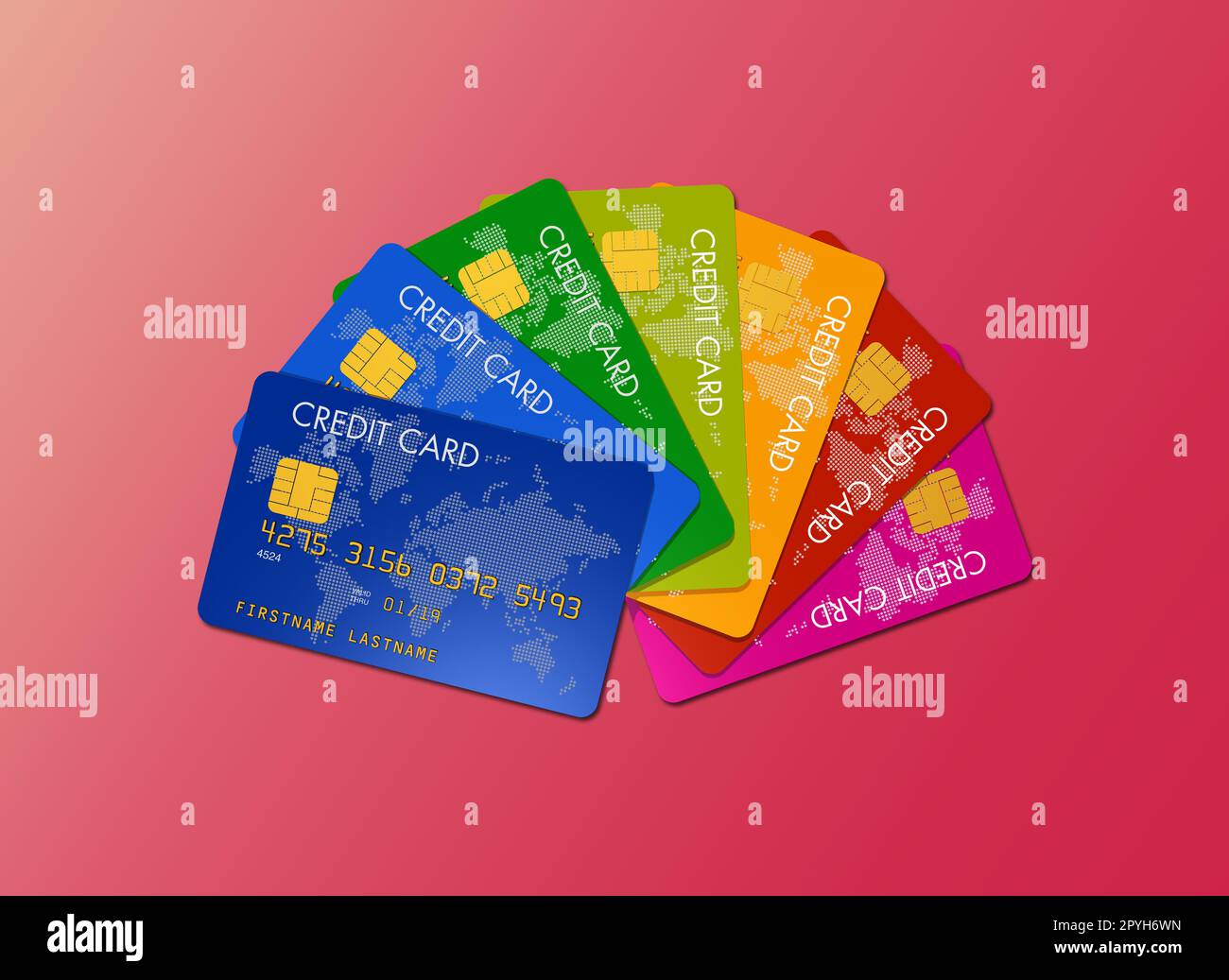 Colorful cards hi-res stock photography and images - Alamy