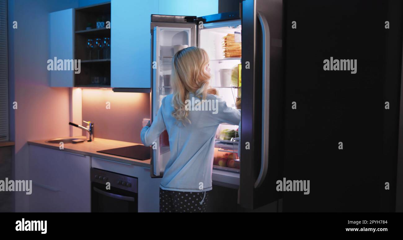 Inside fridge hi-res stock photography and images - Alamy