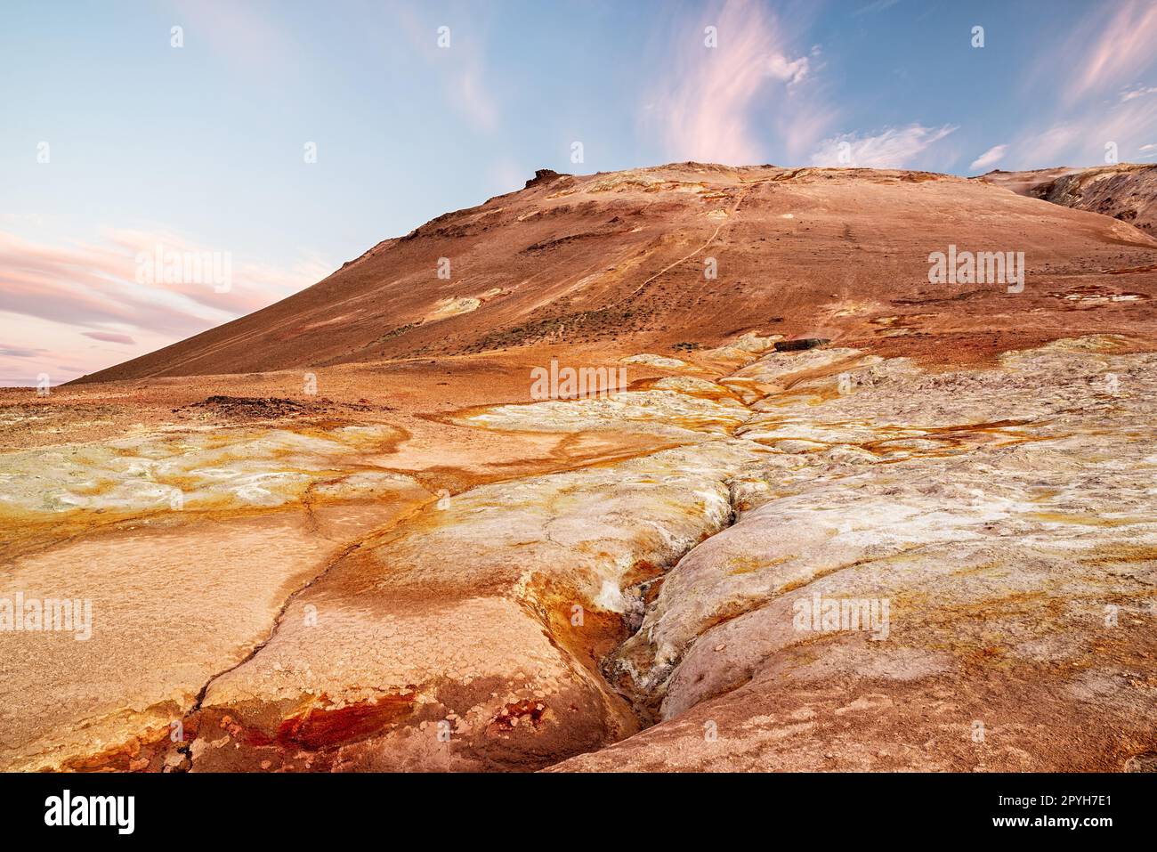 Hverir geothermal area in iceland hi-res stock photography and images ...