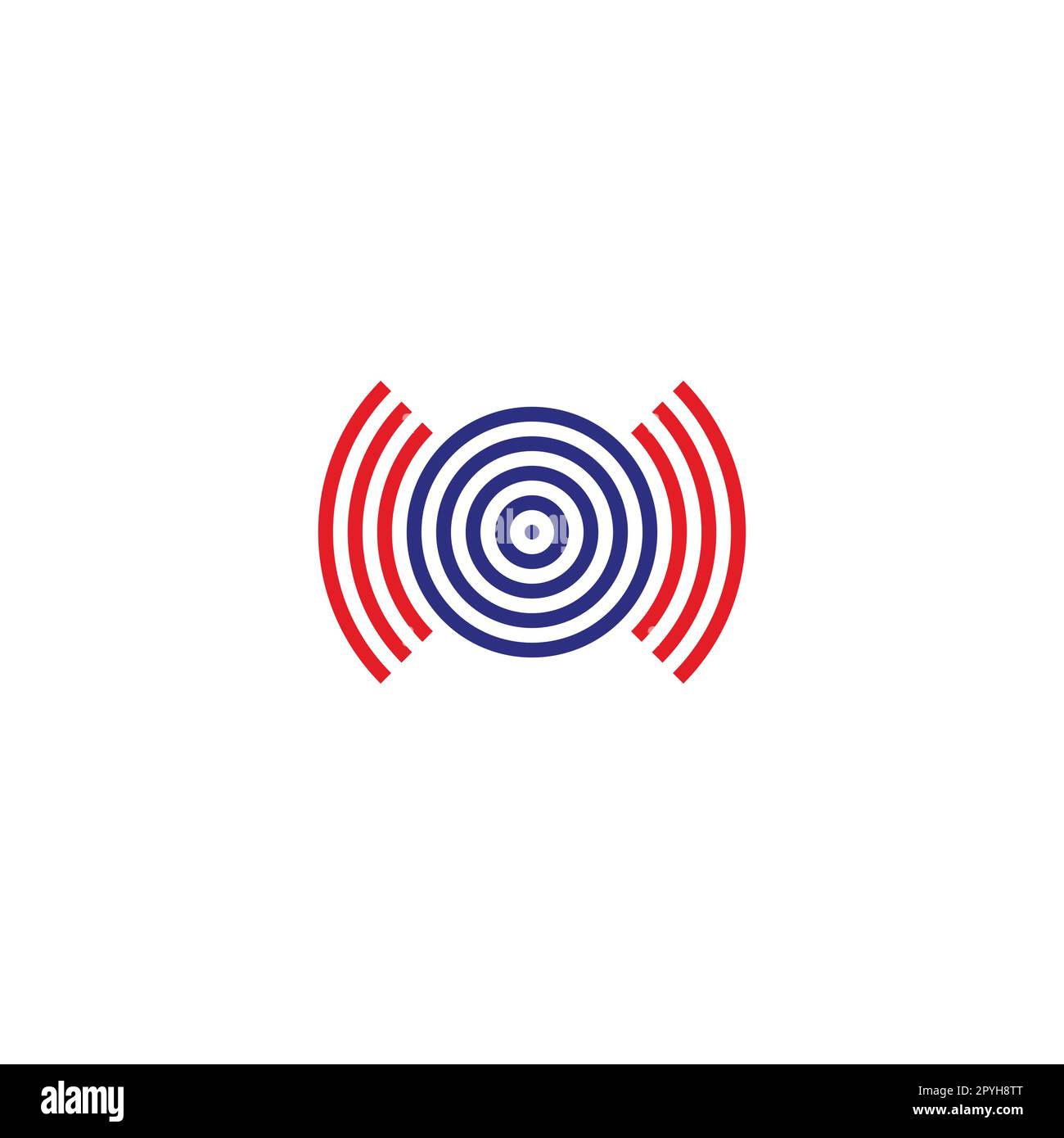 Letter M signal, lines geometric symbol simple logo vector Stock Vector ...