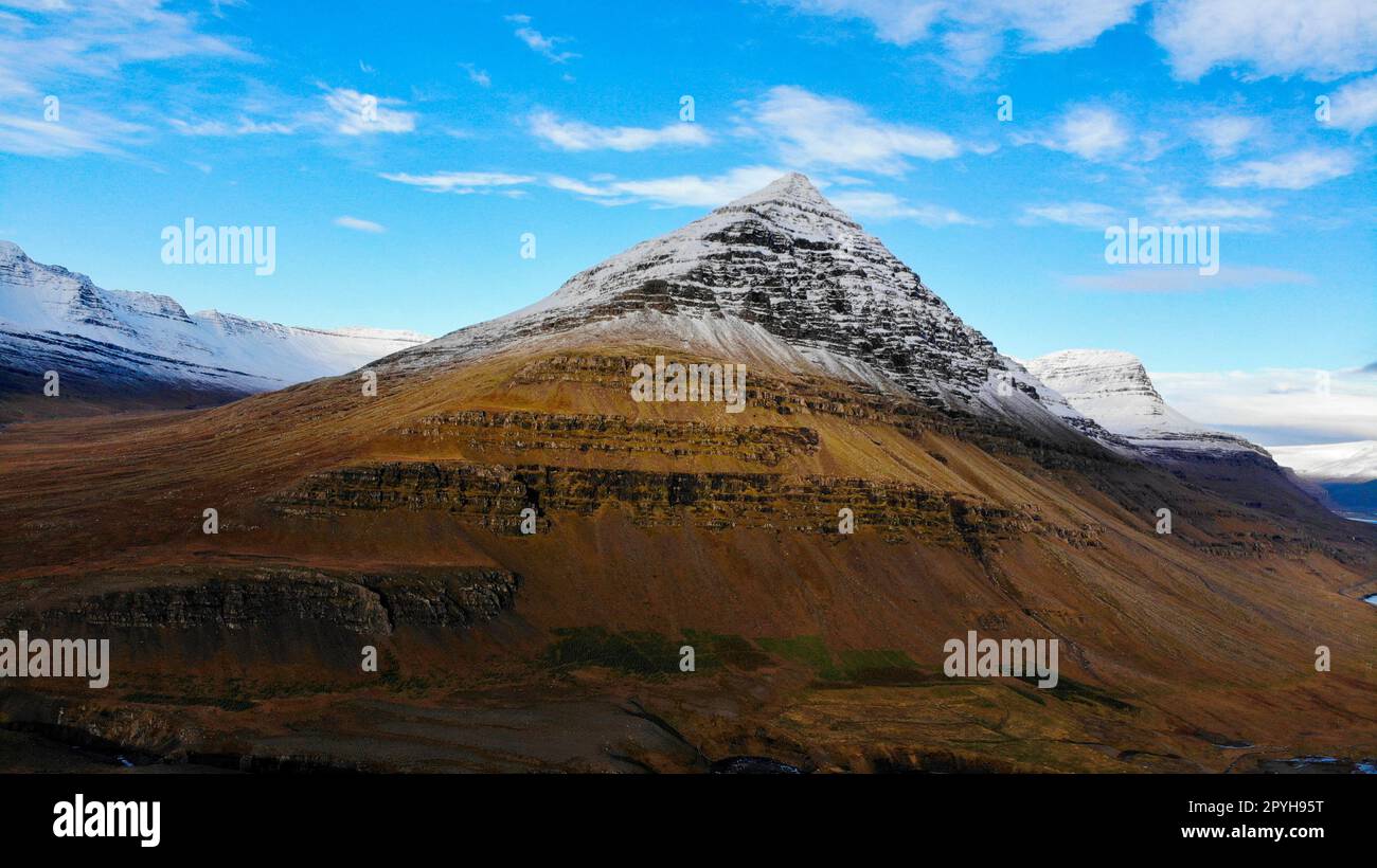 The Bulandstindur, or Pyramid mountain in Iceland Stock Photo - Alamy