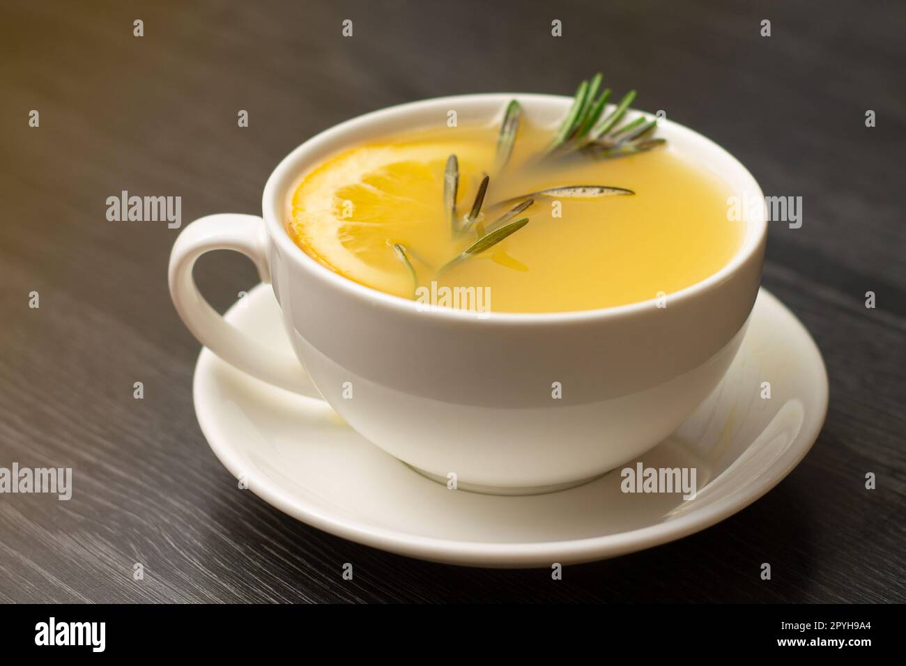 Rosemary tea in cup hi-res stock photography and images - Alamy