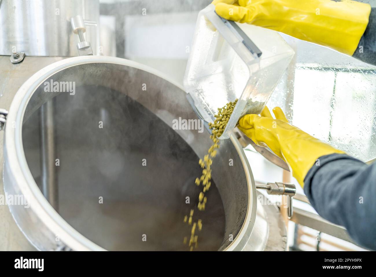 Beer fermentation tank hi-res stock photography and images - Alamy