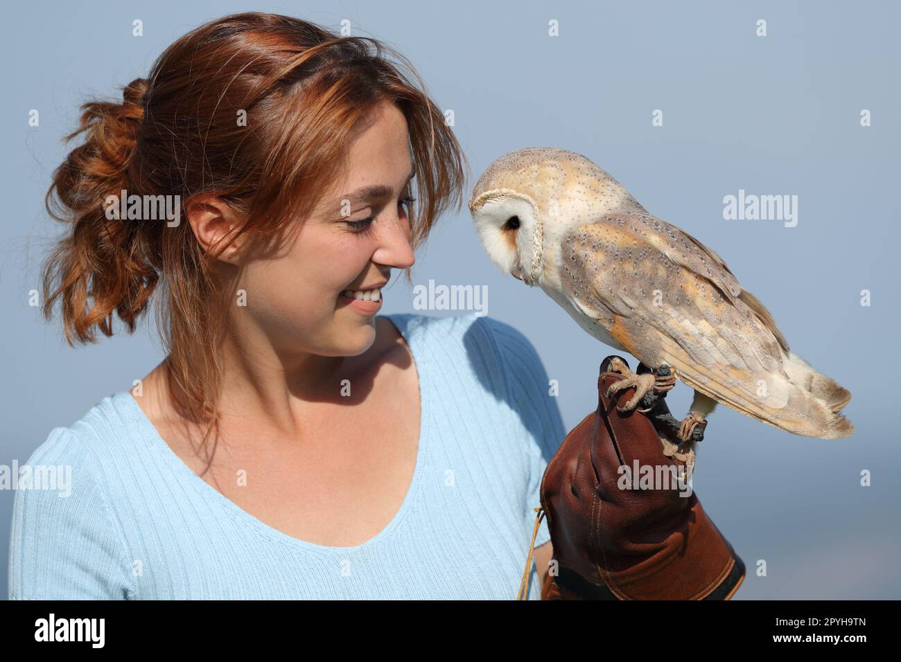 Professional falconer hi-res stock photography and images - Alamy