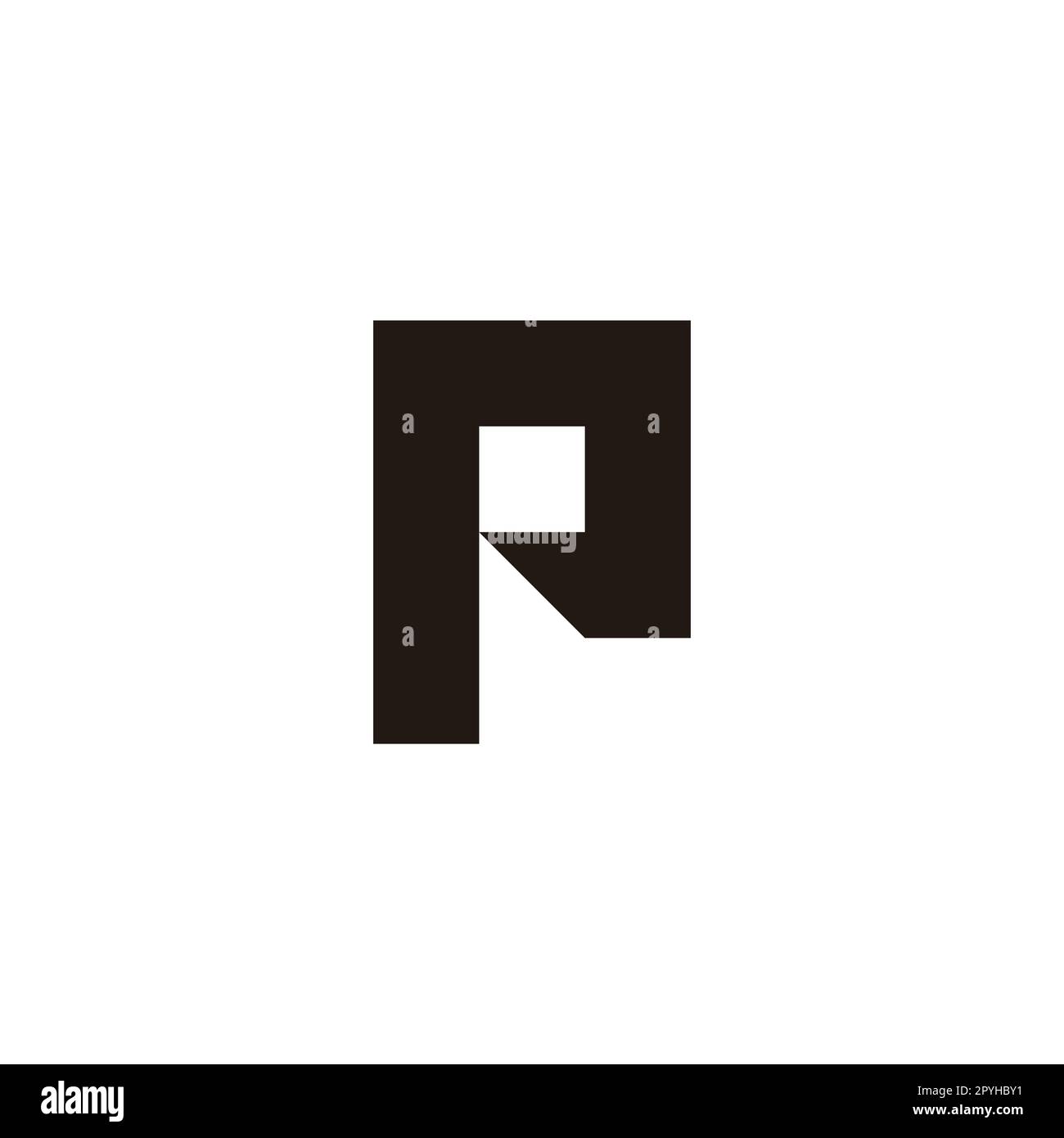R p letter Stock Vector Images - Alamy