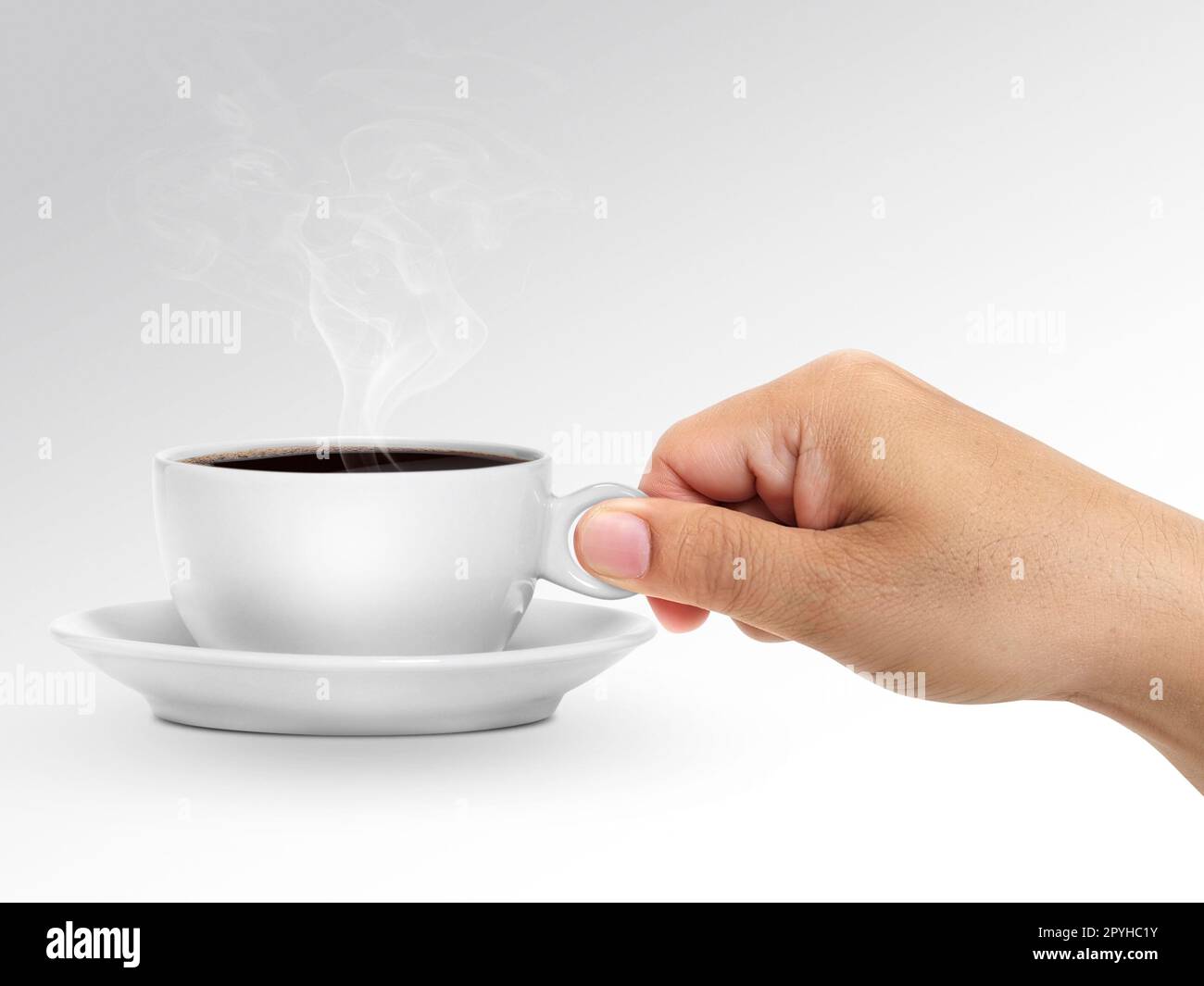 Hand holding coffee cup hi-res stock photography and images - Alamy