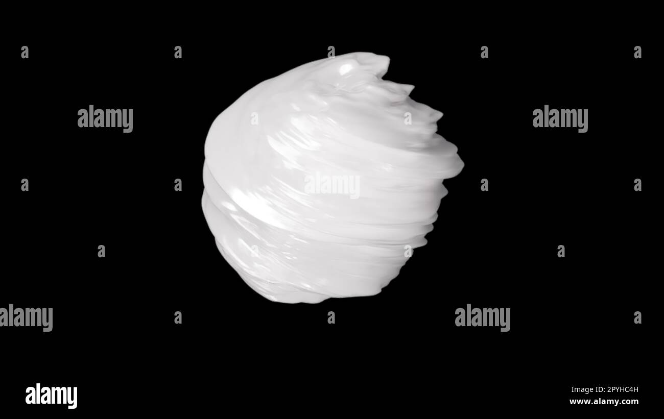 Organic white form Stock Photo - Alamy