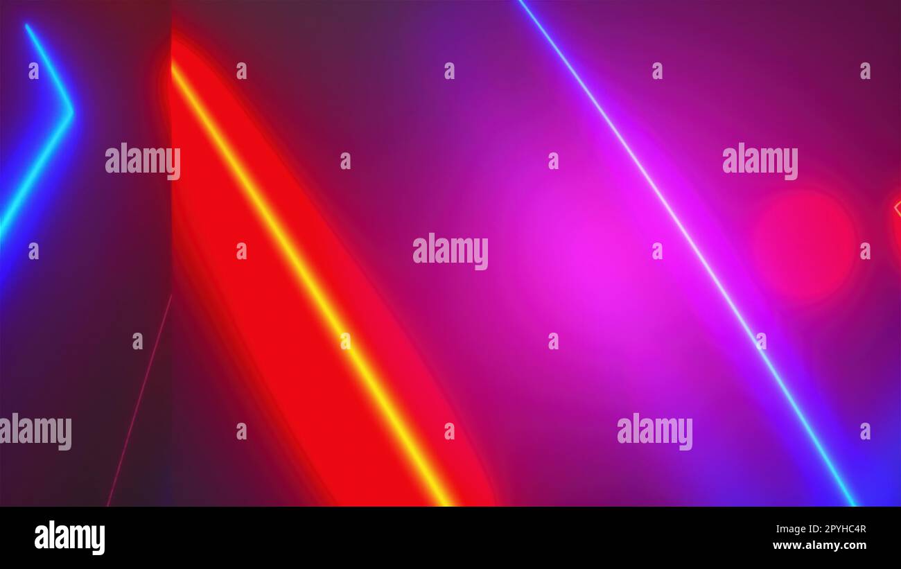 Bright lights beams modern neon hi-res stock photography and images - Alamy