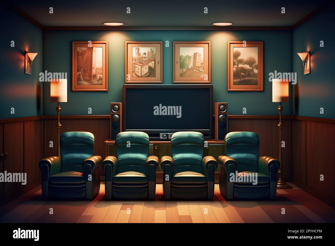 Home Theater: Capture a set of images that showcase a state - of - the ... Home Theater: Capture a set of images that showcase a state - of - the ...